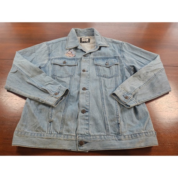Disney | Jackets & Coats | Oh My Disney Aladdin Denim Trucker Jacket ...
